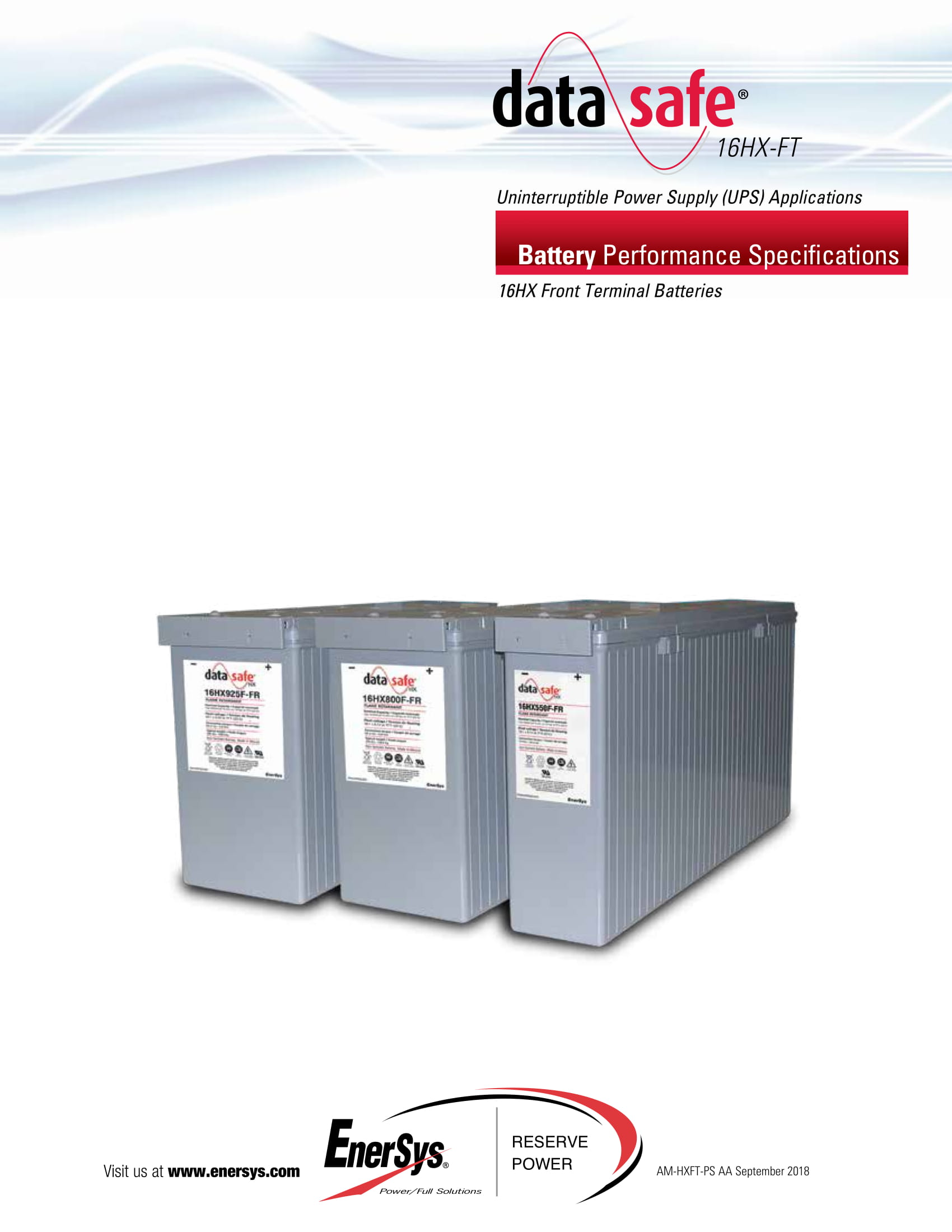 AM-HXFT-PS - Datasafe Batteries Canada