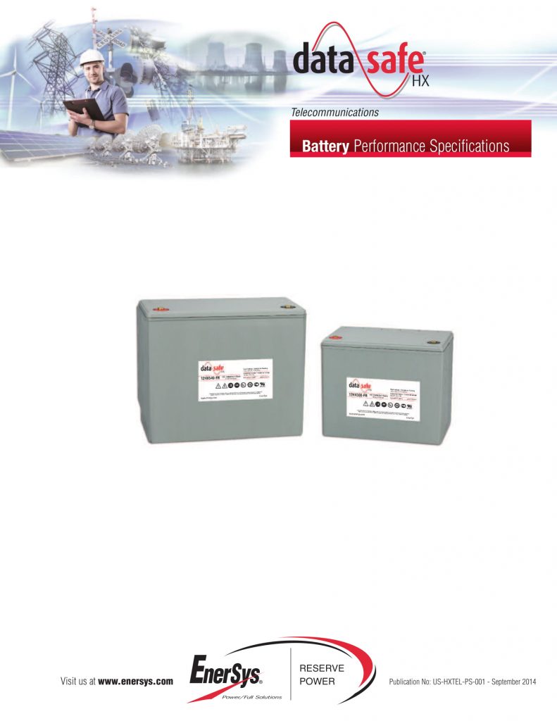 US-HXTEL-PS - Datasafe Batteries Canada